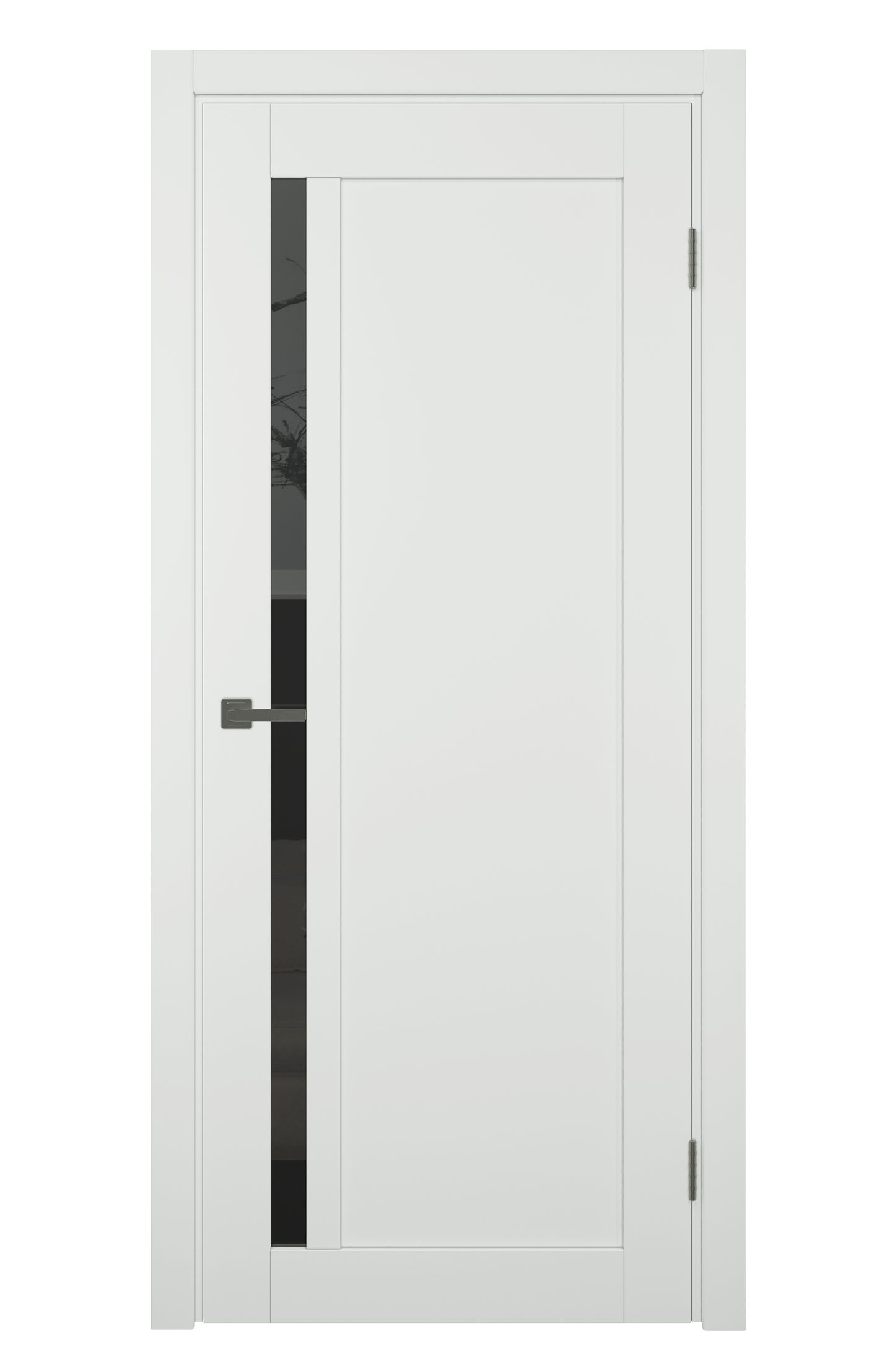 Дверне полотно SherWood Rline R6 скло чорне - SherWood